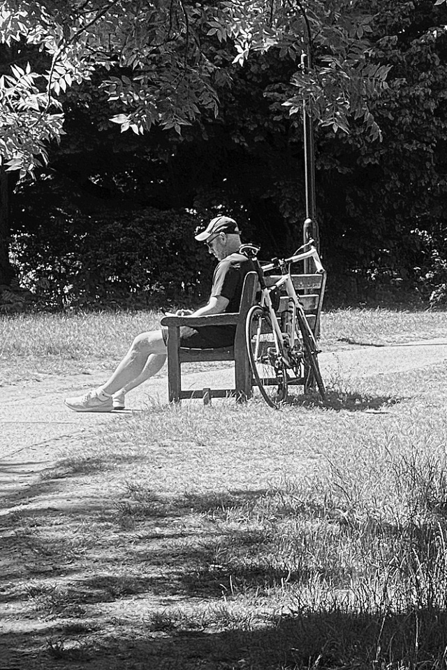 Man on bench | Bunnyboy | Blipfoto