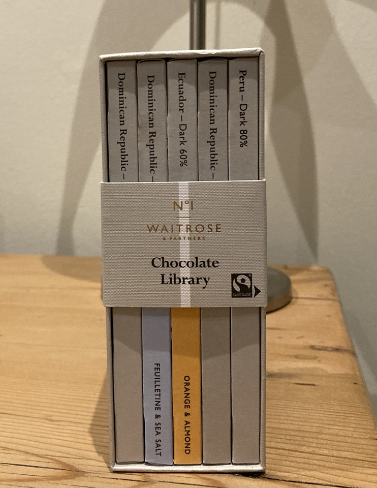 A ’ Library’ of chocolate bars. | shropshirelady | Blipfoto