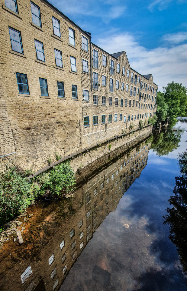sowerby bridge mill down by the river. | Markabol | Blipfoto