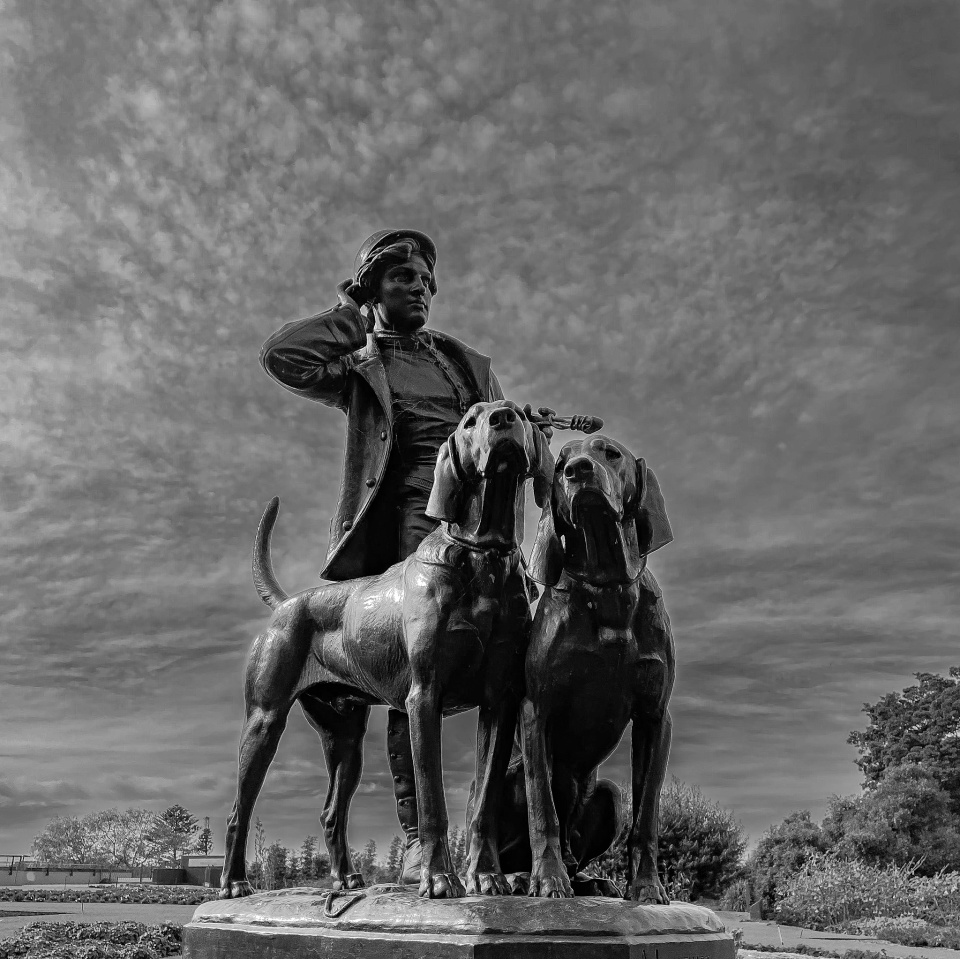 Huntsman and Dogs | TussockTales | Blipfoto