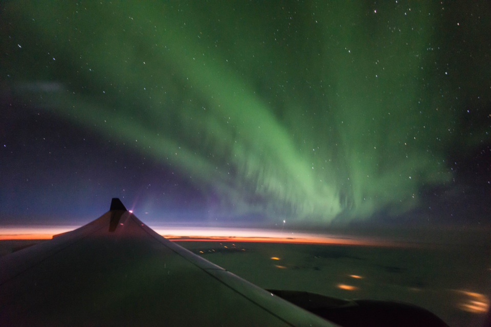 Aurora Borealis over Greenland | JohnGravett | Blipfoto