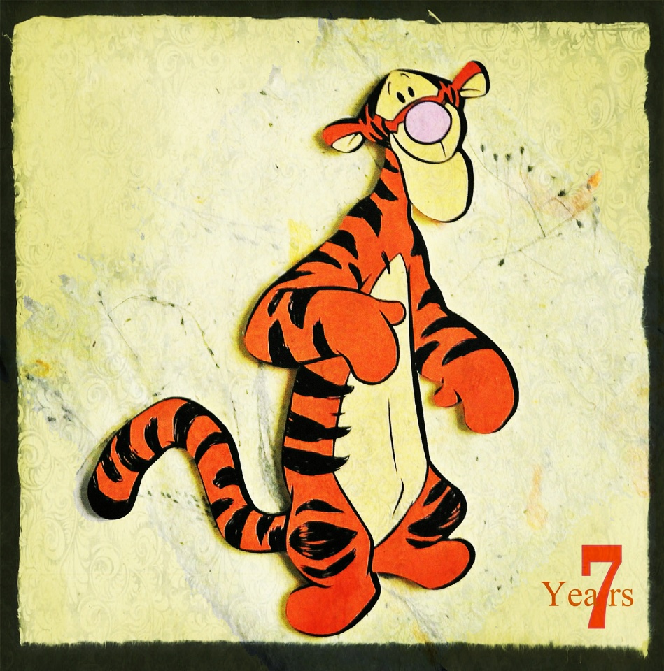 7 years ...... | Tigger101 | Blipfoto