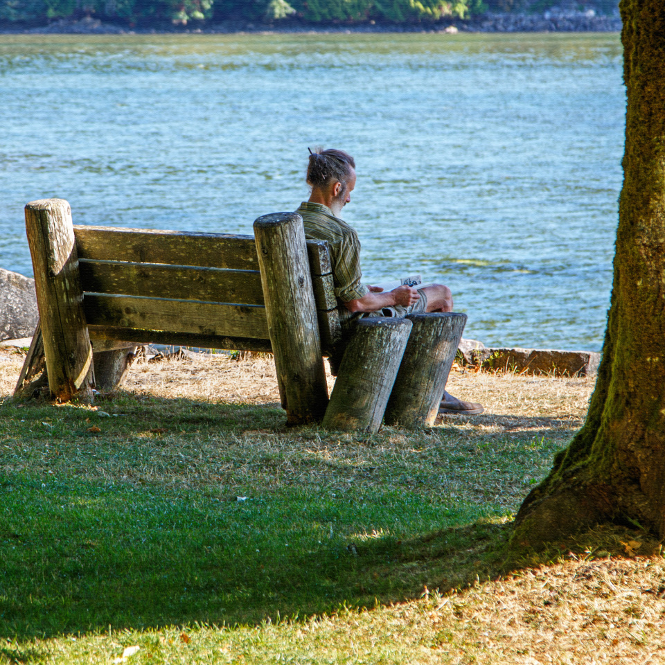 Reading by the shore | Nanzy19 | Blipfoto