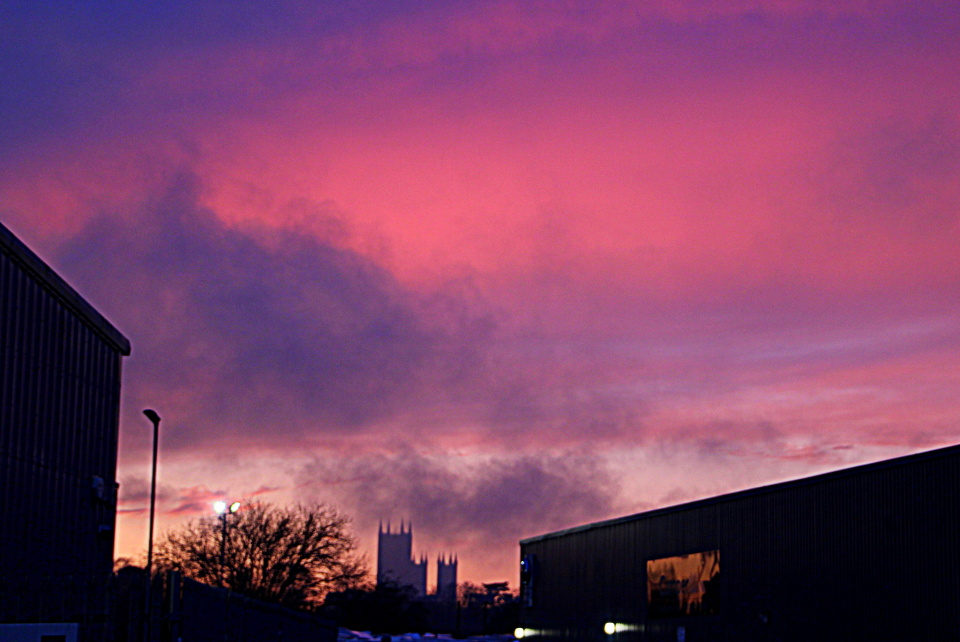 Misty Red sky | LincolnWarrior | Blipfoto