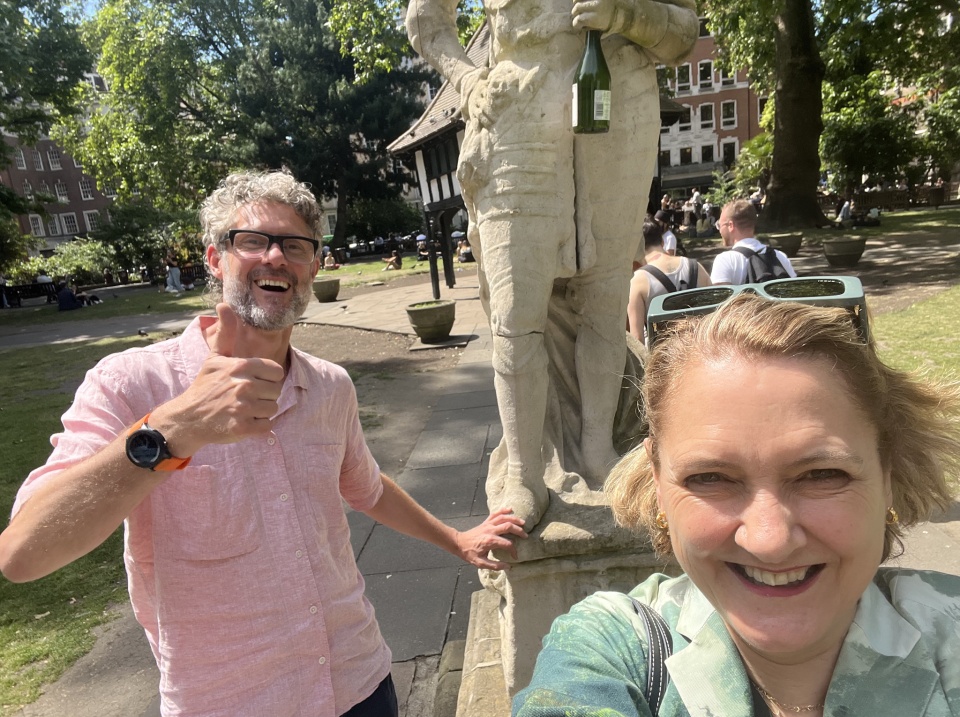 Selfie with Diederick and Charles | KateH | Blipfoto