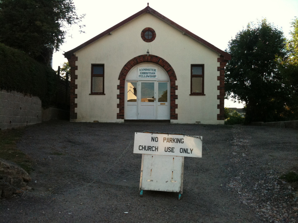 Unfriendly church in axeminster | rebeccateee | Blipfoto