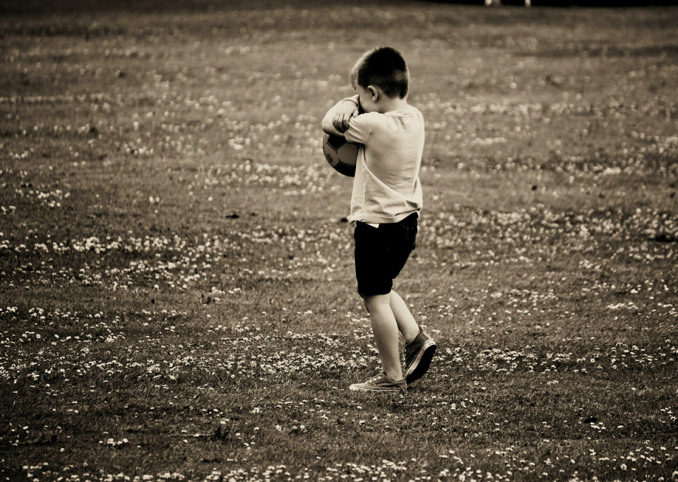 Boy and his ball | spishy | Blipfoto
