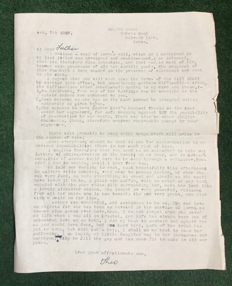 A grieving brother's letter to his father | LornaL | Blipfoto