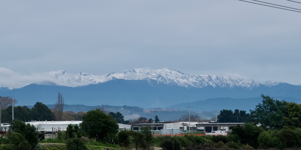 View of the ranges from the Bay track. | AndrewNZ | Blipfoto