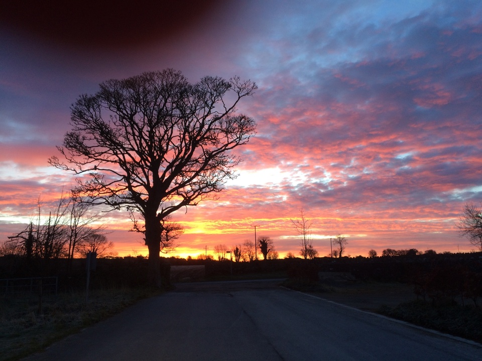 Sunrise at 7.15 on my way... | lulubelle | Blipfoto