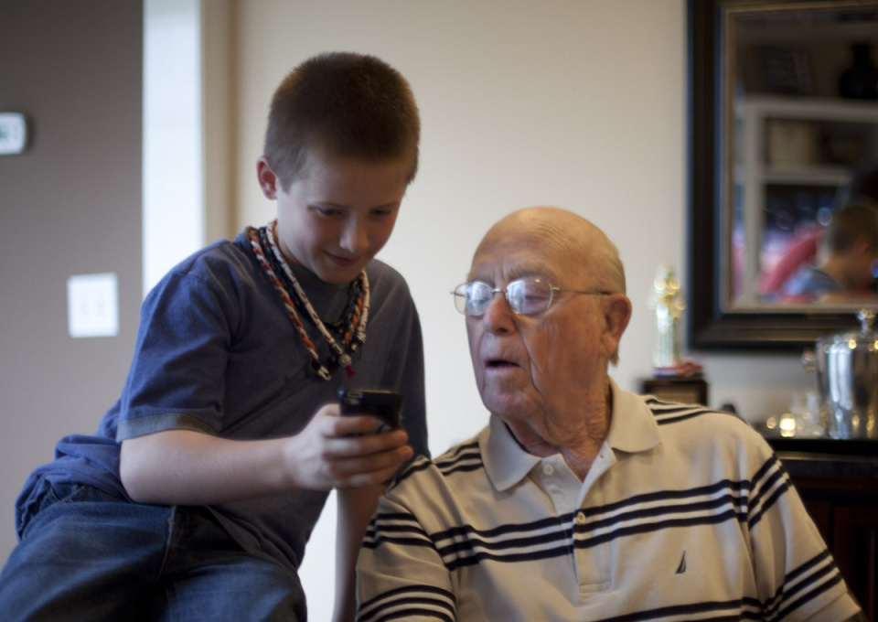 Derek and Dad | pop | Blipfoto