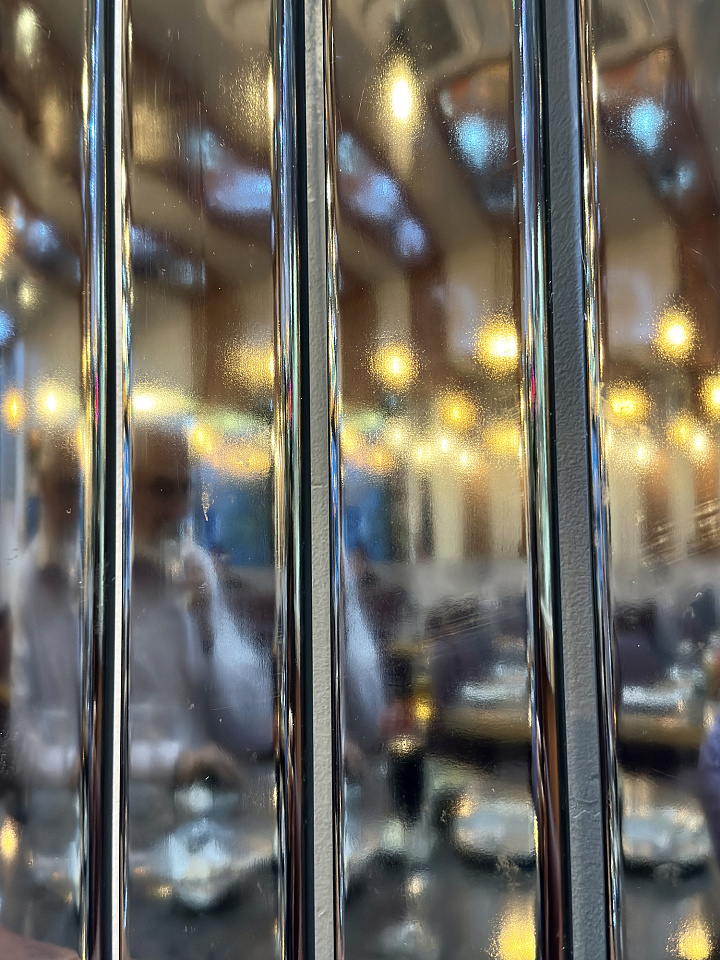 restaurant reflection | LesleyAlsford | Blipfoto
