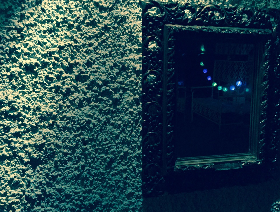 Lights in the mirror at night | monki | Blipfoto