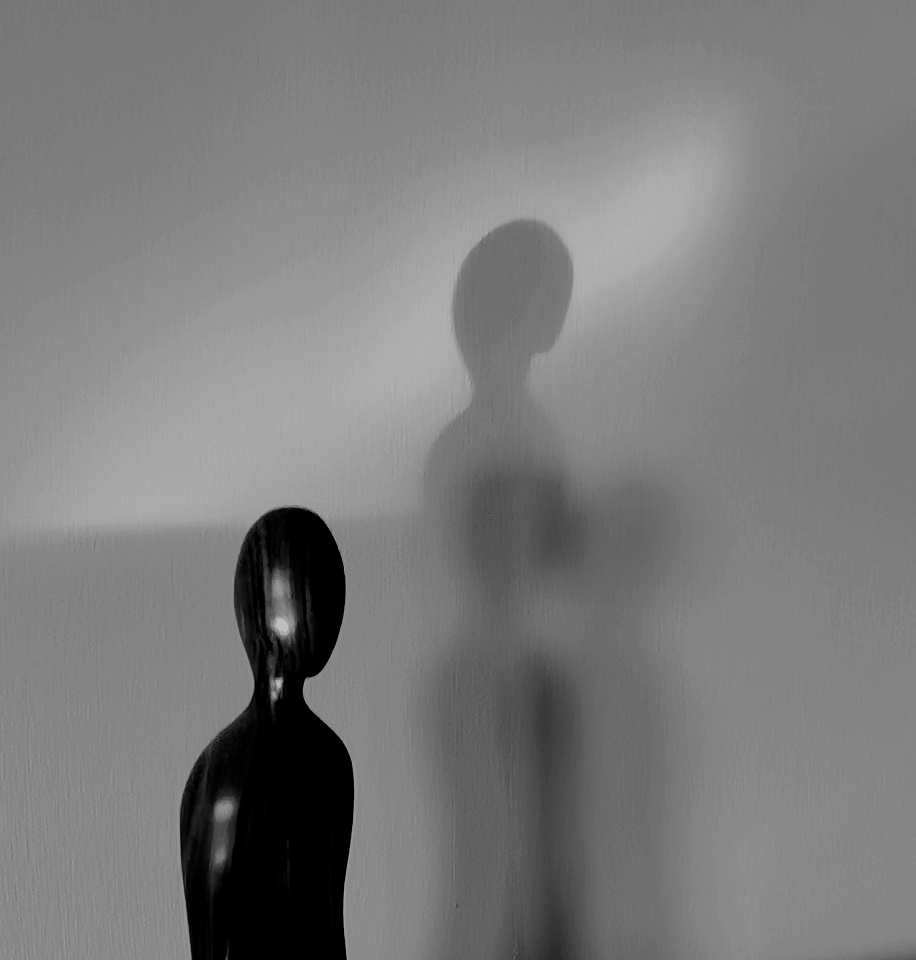 Figure and shadow | MikeK1948 | Blipfoto