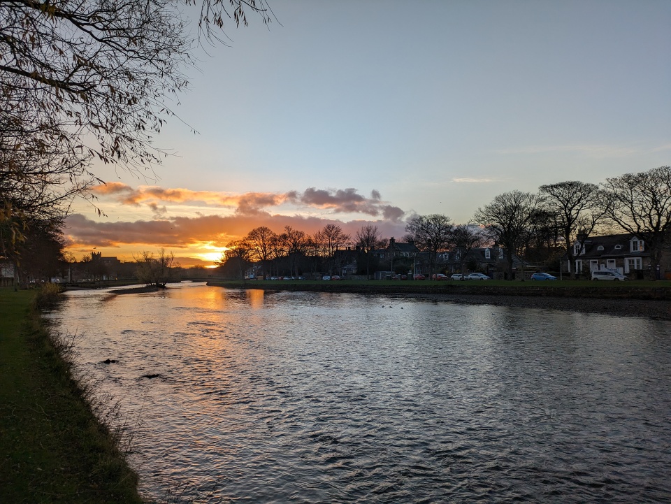 Sunset on the Esk | thegreenroom | Blipfoto