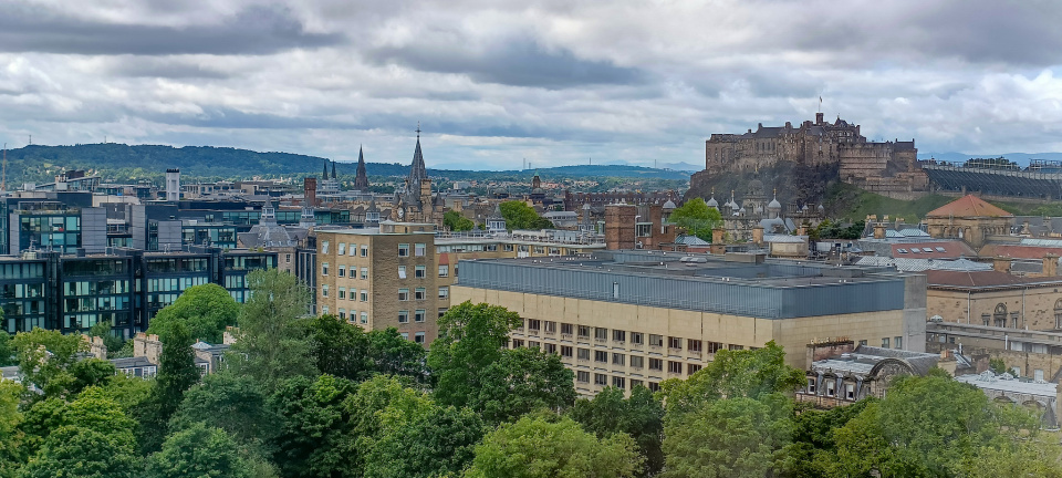 "Aerial" View of Edinburgh | davidc | Blipfoto