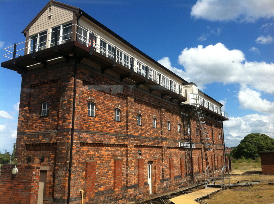 Shrewsbury Severn Bridge Junction Signal Box | pastrlyempires | Blipfoto