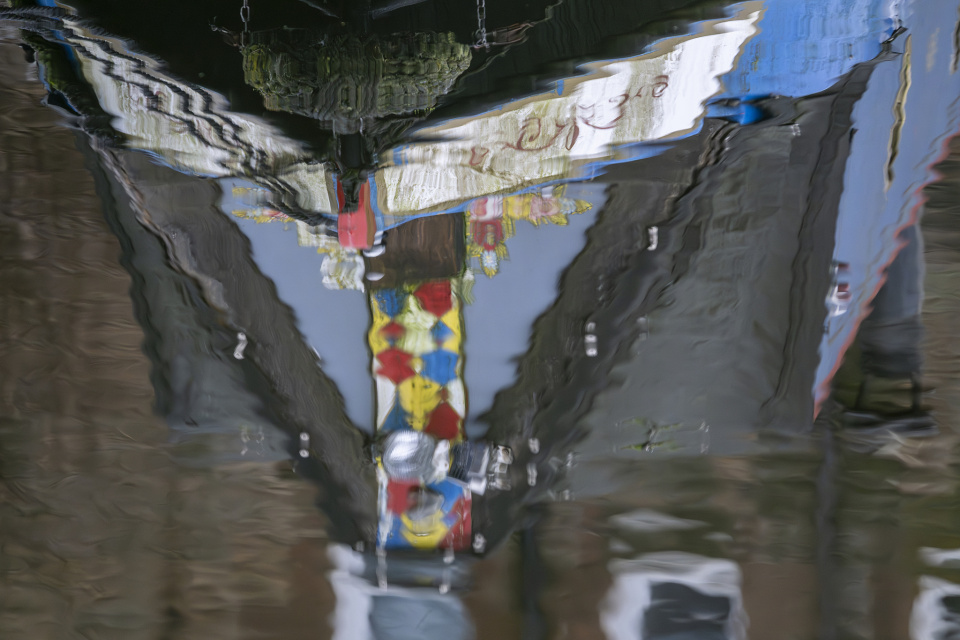 Barge Reflection | AbstractFiesta | Blipfoto