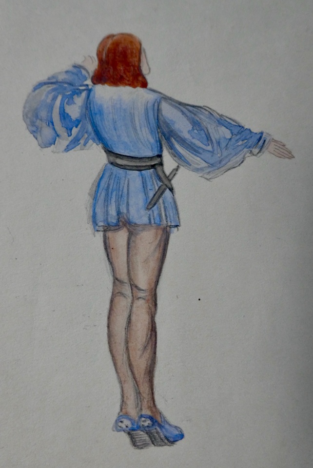 Long-legged man in blue | LornaL | Blipfoto