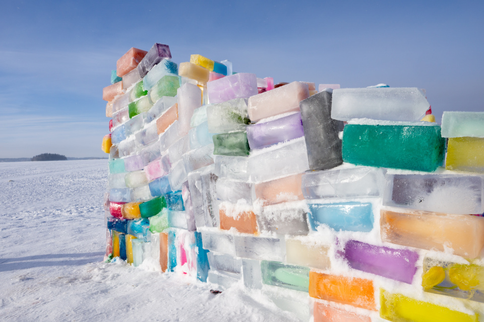 Milk Carton Ice Block Fortress | otornblom | Blipfoto