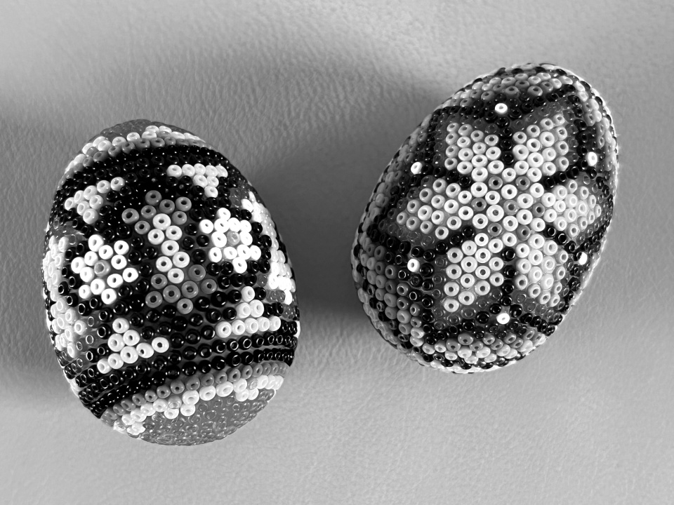 Romanian beaded Easter eggs | turnx3 | Blipfoto