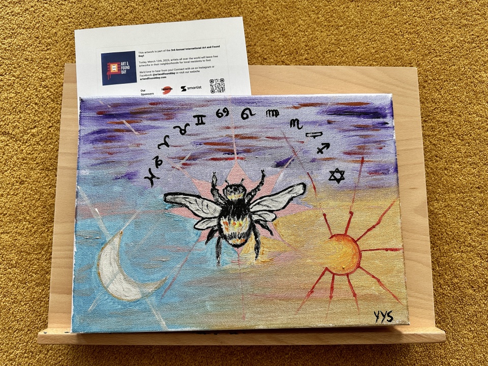 2980. “Mystic Bee” #artandfoundday | Yana1 | Blipfoto