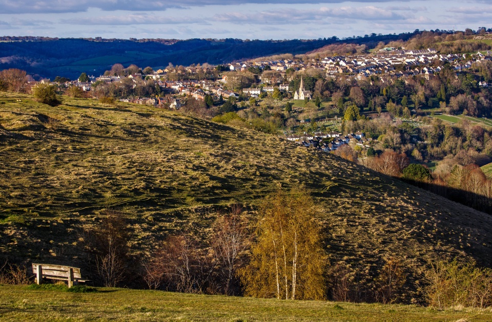 The top of town from Rodborough Common | CleanSteve | Blipfoto