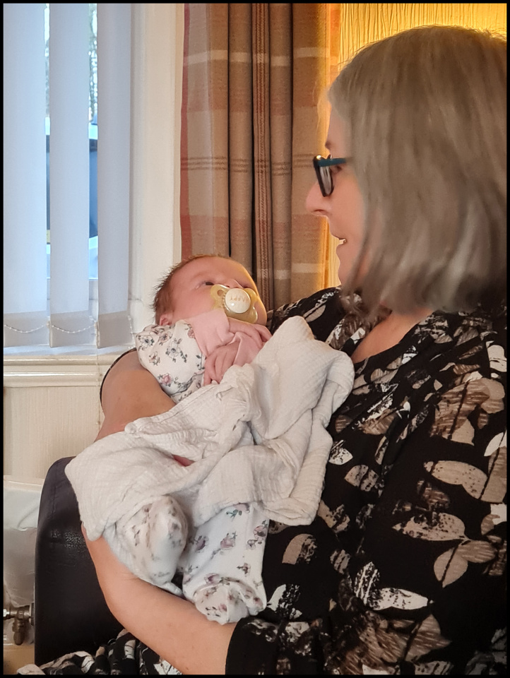 Mrs FP being...well, maternal. | ForthPorts | Blipfoto