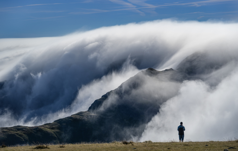 Orographic Stratus clouds over Helvellyn | JohnGravett | Blipfoto