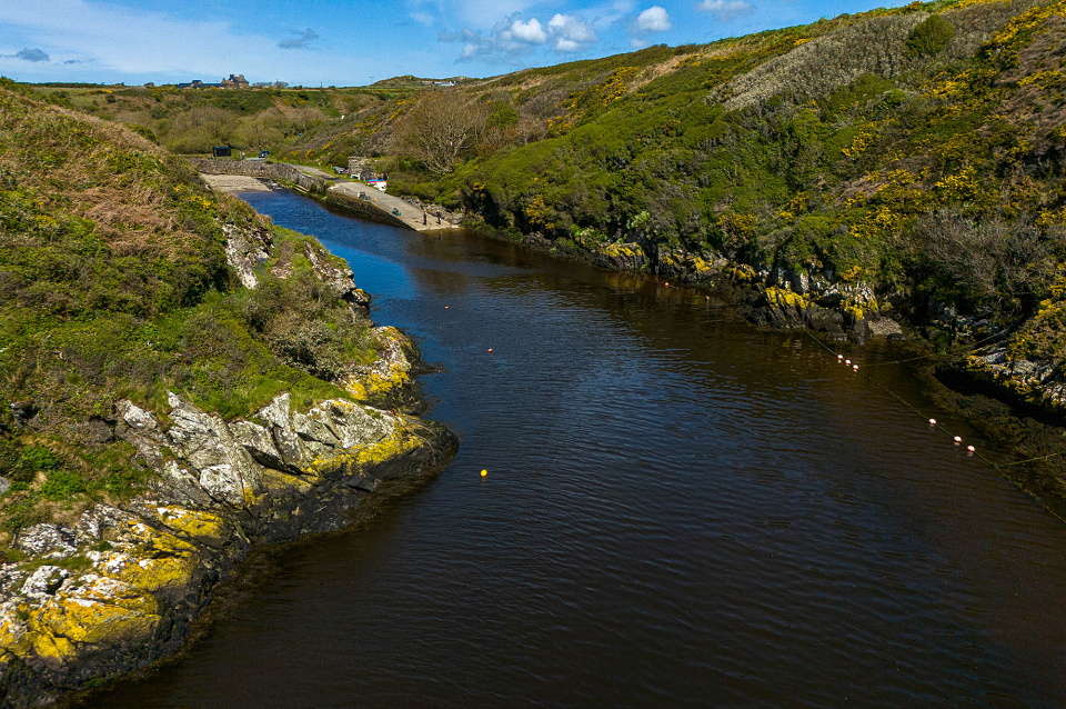 Porth Clais Harbour (aerial Widwed010524) | steveng | Blipfoto