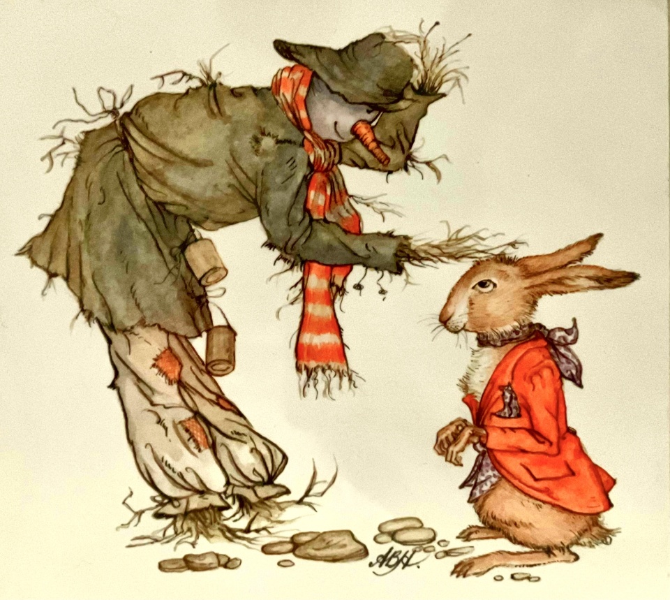 The Scarecrow And The Rabbit | Dakers | Blipfoto