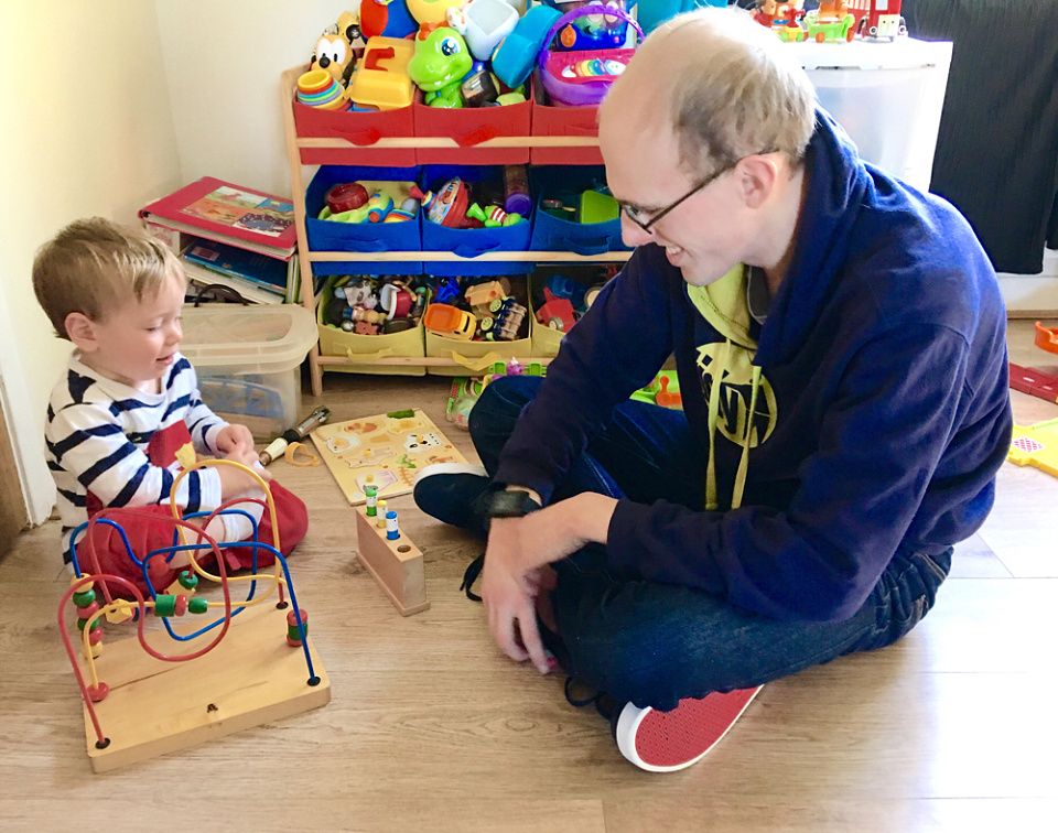 Fun with the wee man.... | Yana1 | Blipfoto