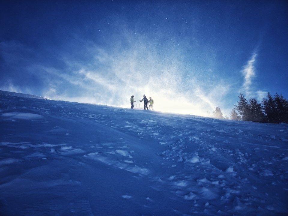 Wind Blown Snow | HilarysView | Blipfoto