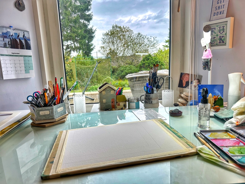 The hardest part of a painting... | Damnonii | Blipfoto