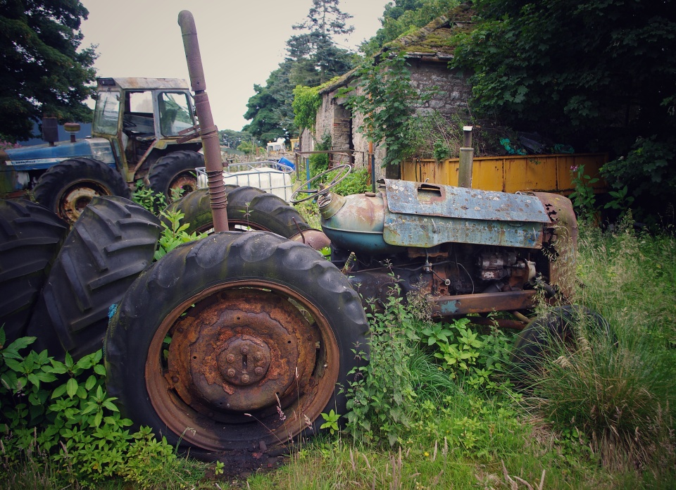 The Tractor Graveyard | Shaaamie | Blipfoto