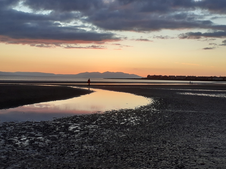 Arran sunset from Troon | Freuchie | Blipfoto