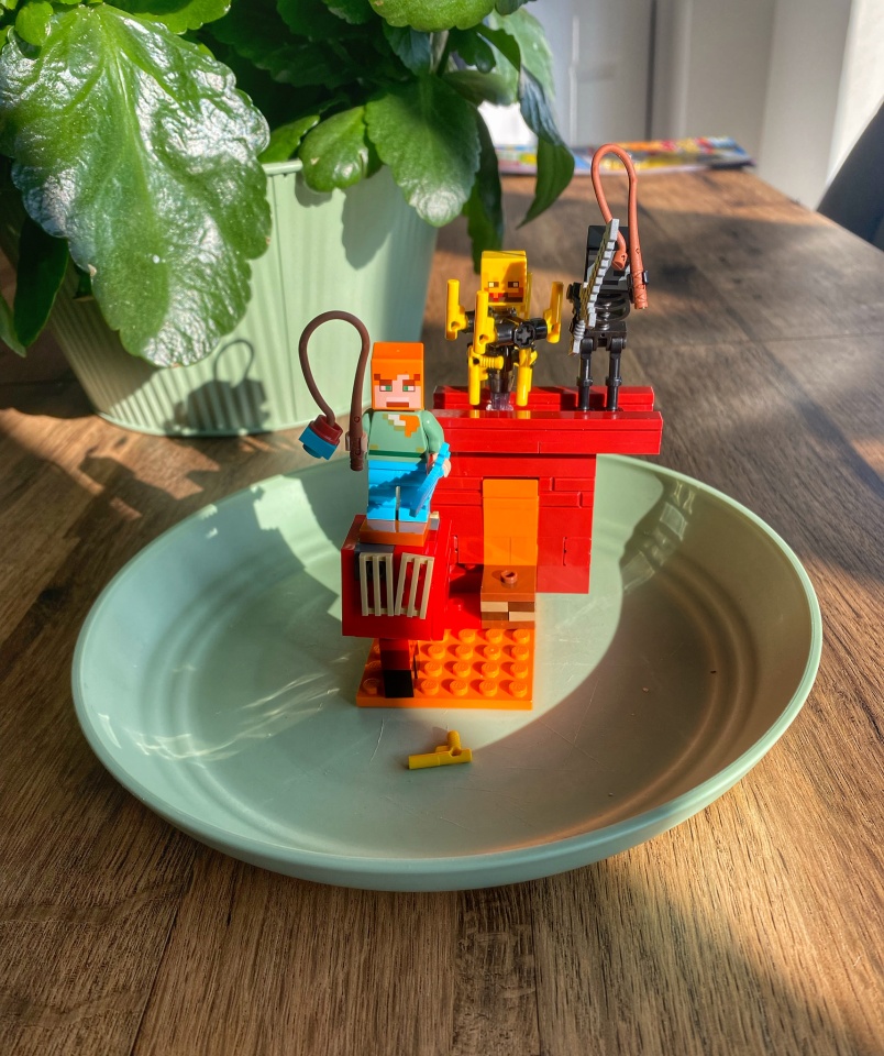 Minecraft for breakfast. | jimbo2750 | Blipfoto