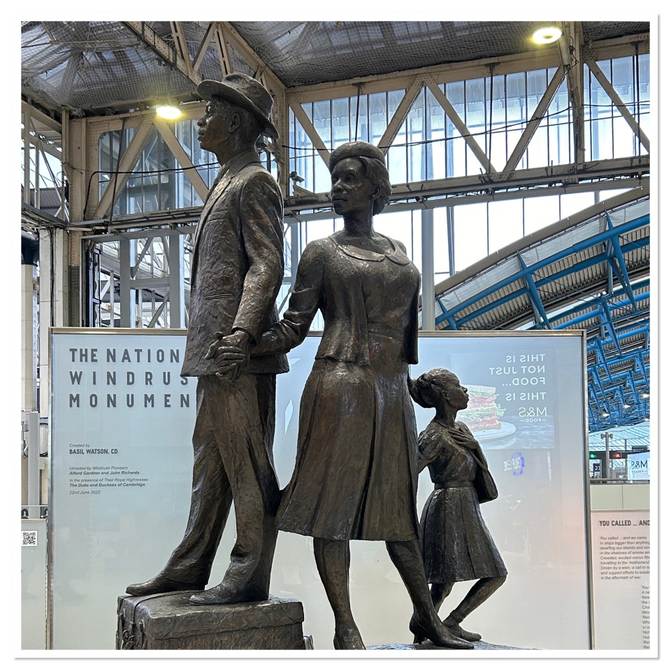 The Windrush Monument | V985 | Blipfoto