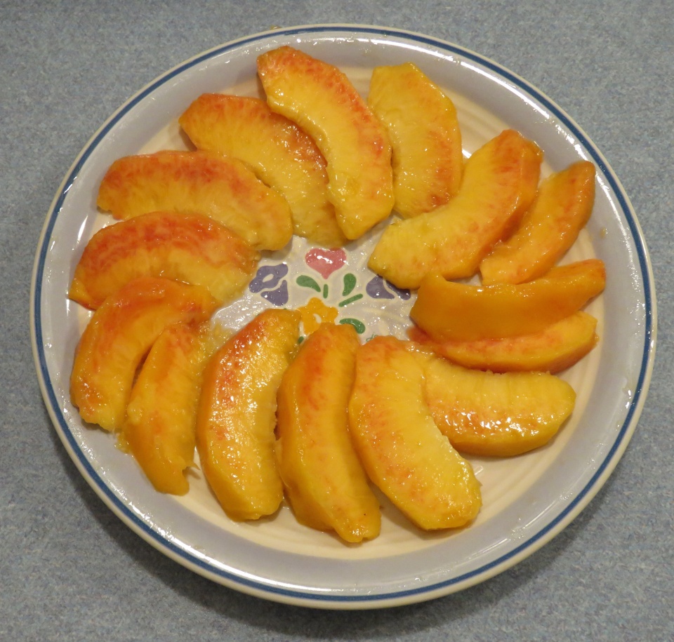 What's for Breakfast? Peaches! | GirlWithACamera | Blipfoto