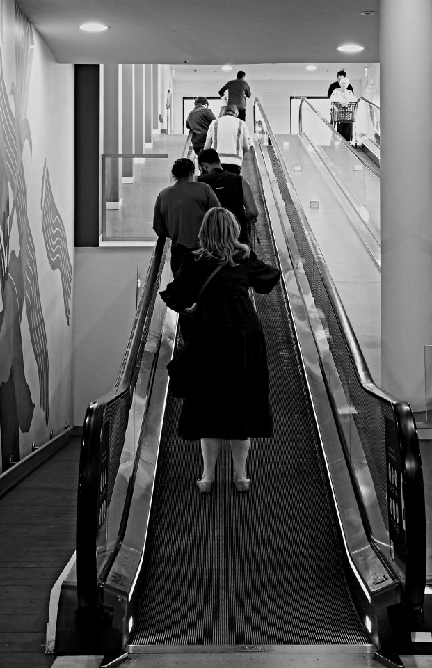 Looking up the travellator | AnnieBelle | Blipfoto