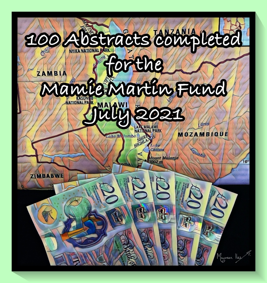 100 ABSTRACTS - NUMBER 100 - YAY, I'VE DONE IT! | Honeycombebeach ...