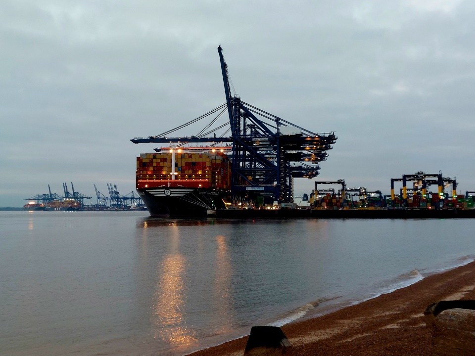 The MSC Michelle being... | chrisA | Blipfoto