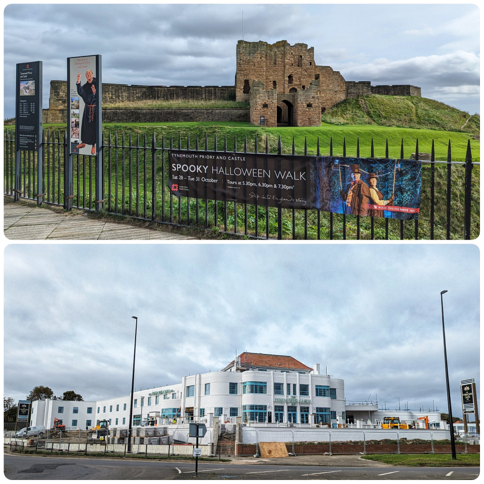 Two castles in Tynemouth... | 60plus11 | Blipfoto