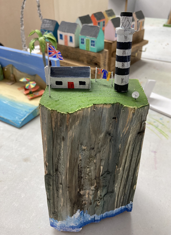 Small house sculptures | ArtSea | Blipfoto