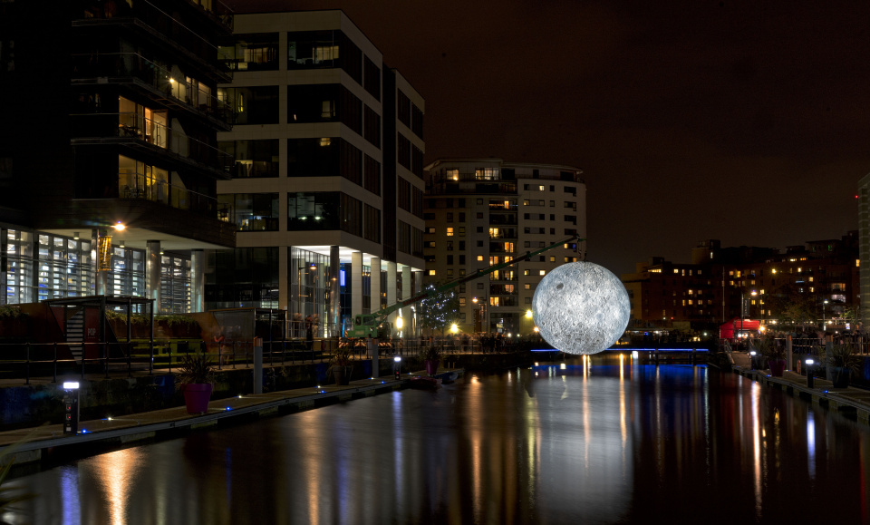 The moon in the docks... | lovelupins17 | Blipfoto