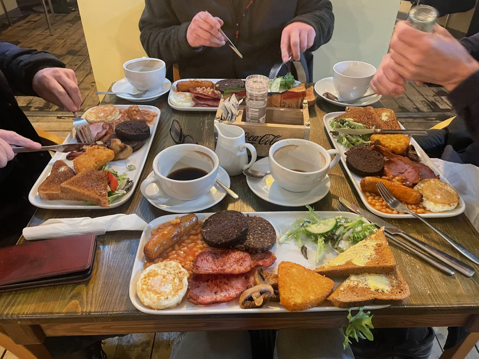 The big matchday breakfast experience | Pensioner | Blipfoto