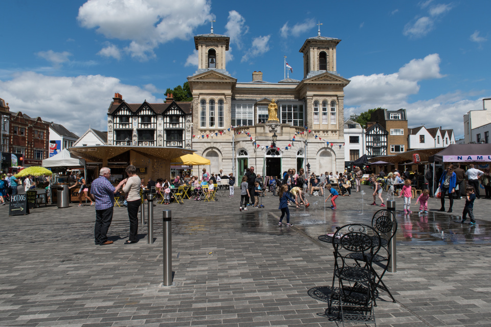 Kingston market square | NickyR | Blipfoto