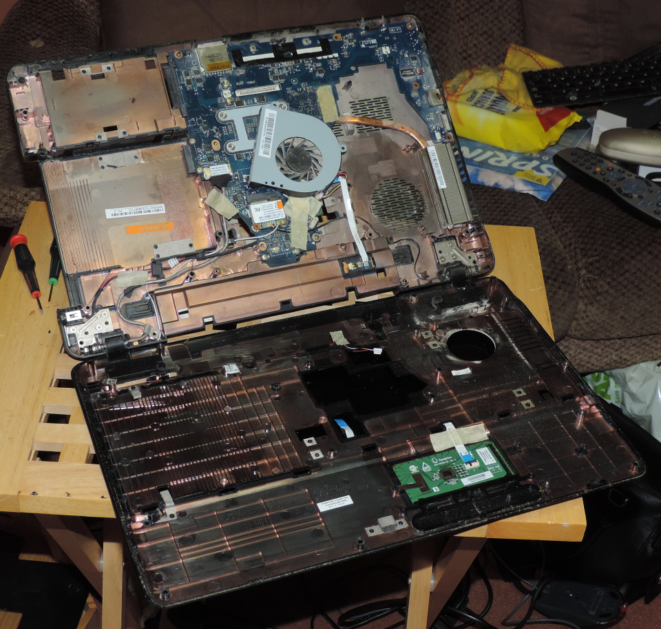 Laptop surgery | DarkEyedMary | Blipfoto