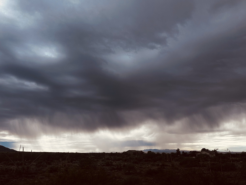 Distant rain storm | JKphoto | Blipfoto