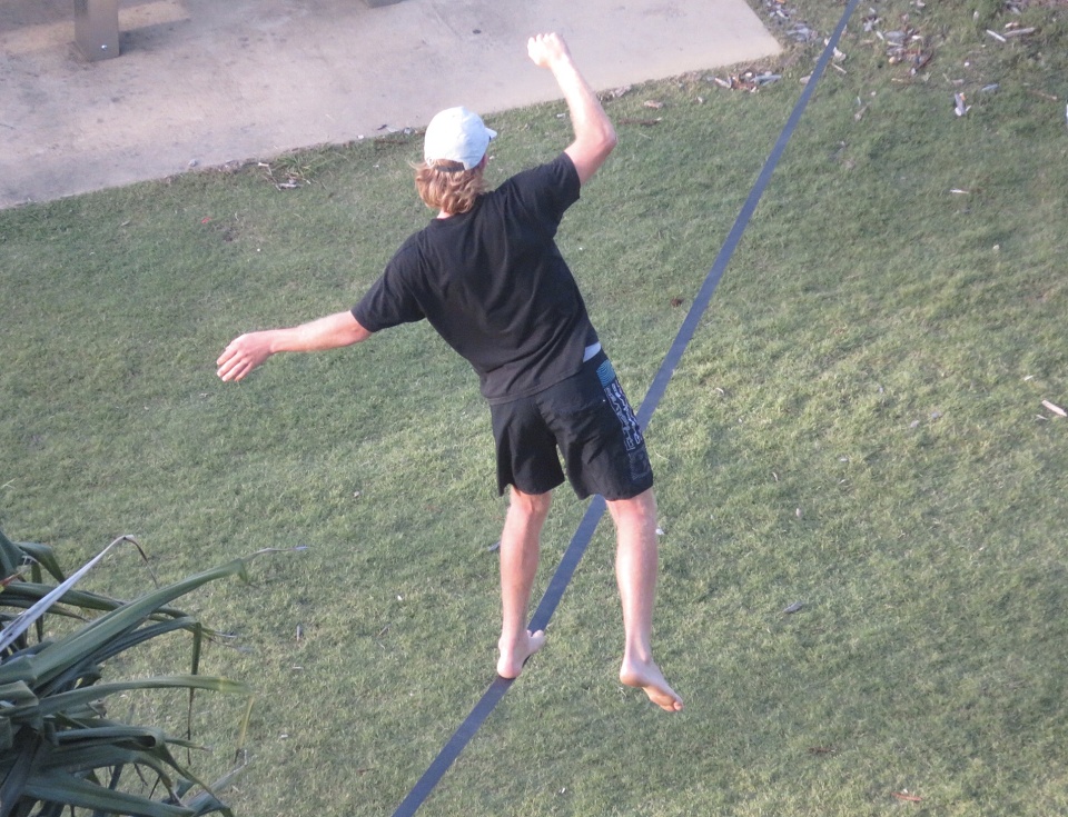 Actually about three feet off the ground ! | Clare1 | Blipfoto